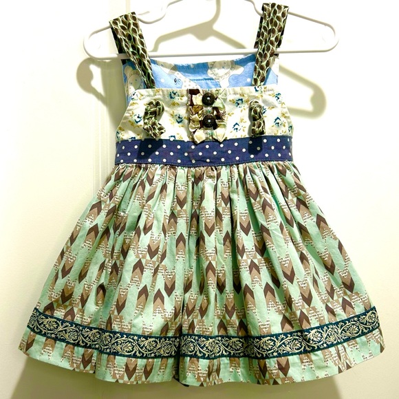 Matilda Jane | Dresses | Matilda Jane Platinum Girls Polks Dot ...